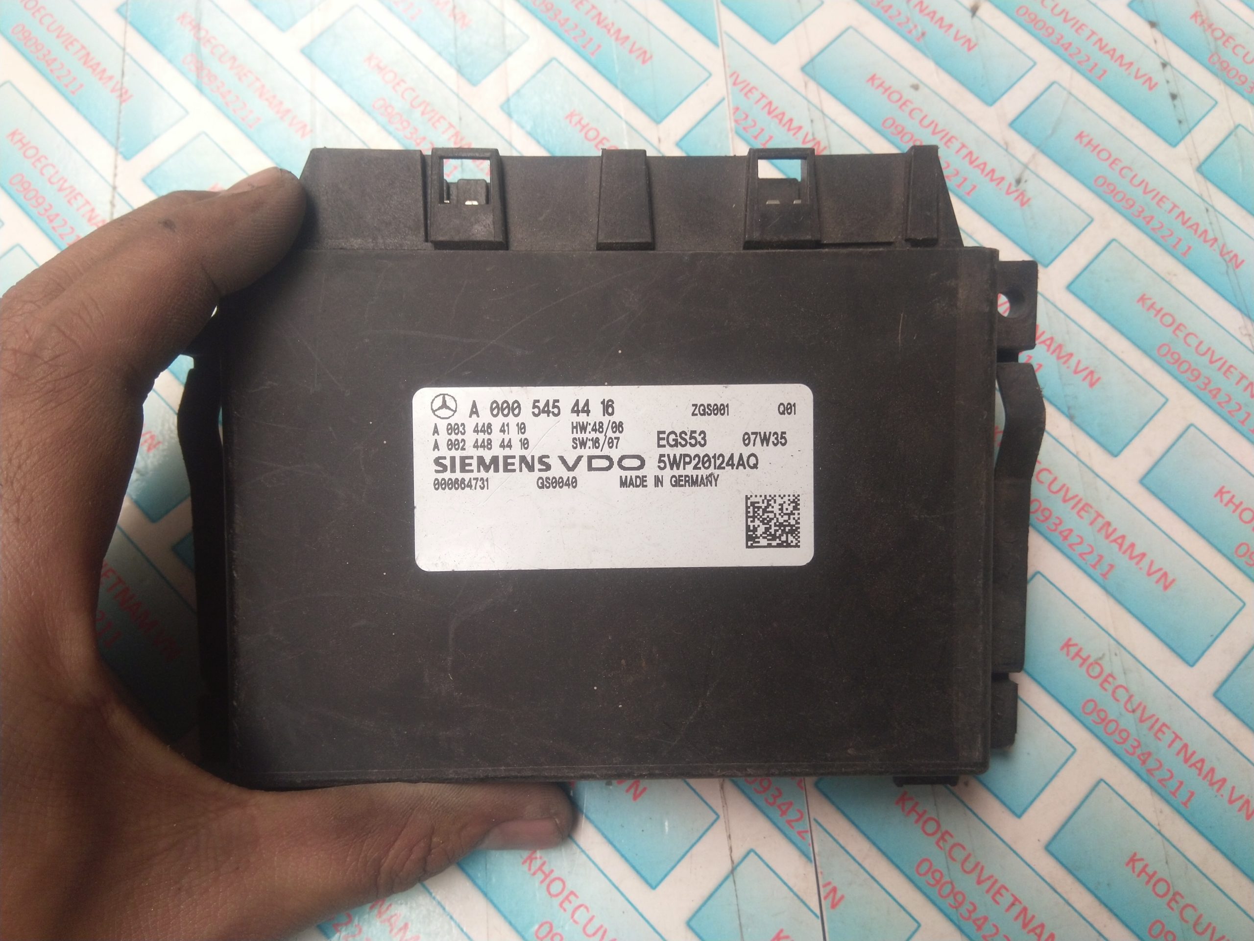 KHO ECU VIET NAM : ECU A000 545 44 16 MERCEDES-BENZ. - Kho ECU Vietnam